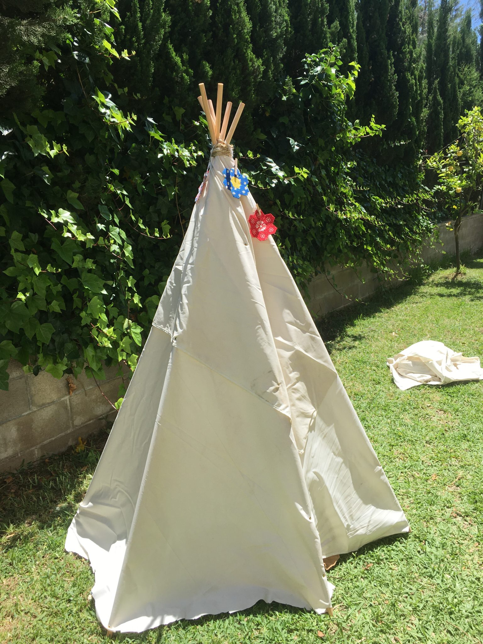 Cómo hacer un tipi: DIY | Trocitos de vida